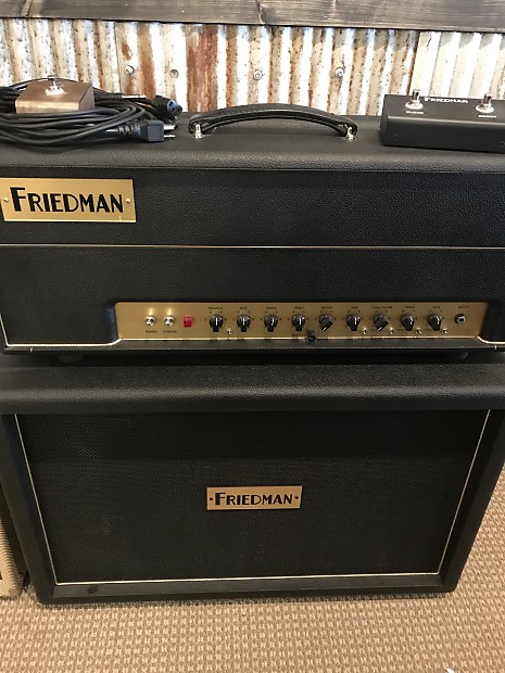 Friedman Brown Eye BE-100 head factory master vol and JBE | Reverb