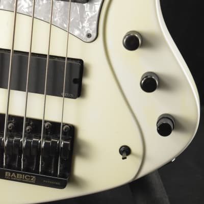 ESP E-II Stream 5 String Bass White Made in Japan | Reverb