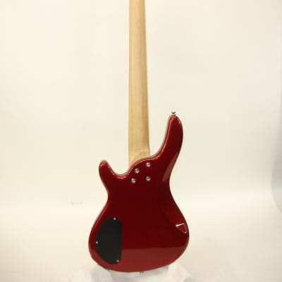 Kona 5-String Electric Bass Guitar - Metallic Red | Reverb