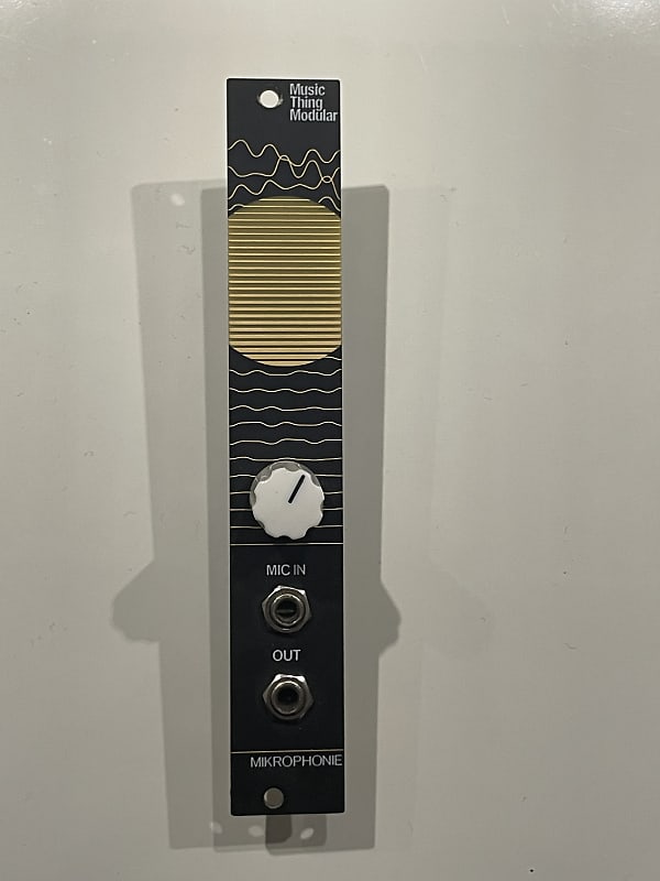 Music Thing Modular MIKROPHONIE Module 2010s - Gold | Reverb