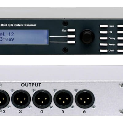 Ashly Protea 3.6SP DSP Loudspeaker System Processor 3-In x | Reverb