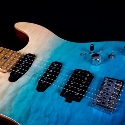 JET JS-1000 QTBL - Gloss Transparent Blue | Reverb