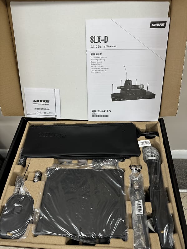 Shure SLXD4 Wireless Combo System | Reverb