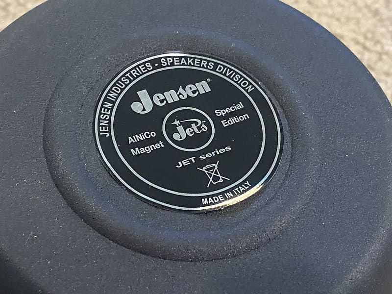 Jensen Jet Blackbird 12" 100 Watt Guitar Speaker, 8 Ohm | Reverb