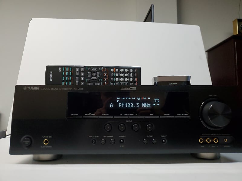 Yamaha RX-V365 5.1 Ch AV Receiver Bundled w Remote 500 Watts | Reverb