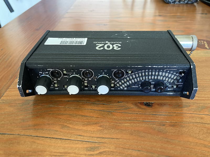 Sound Devices 302 Portable Compact Production Field Mixer | Reverb