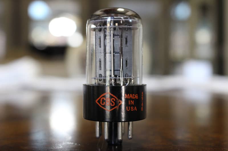 1959 CBS Hytron 5692 - Black Base 6SN7GTB Triple Mica, Test | Reverb