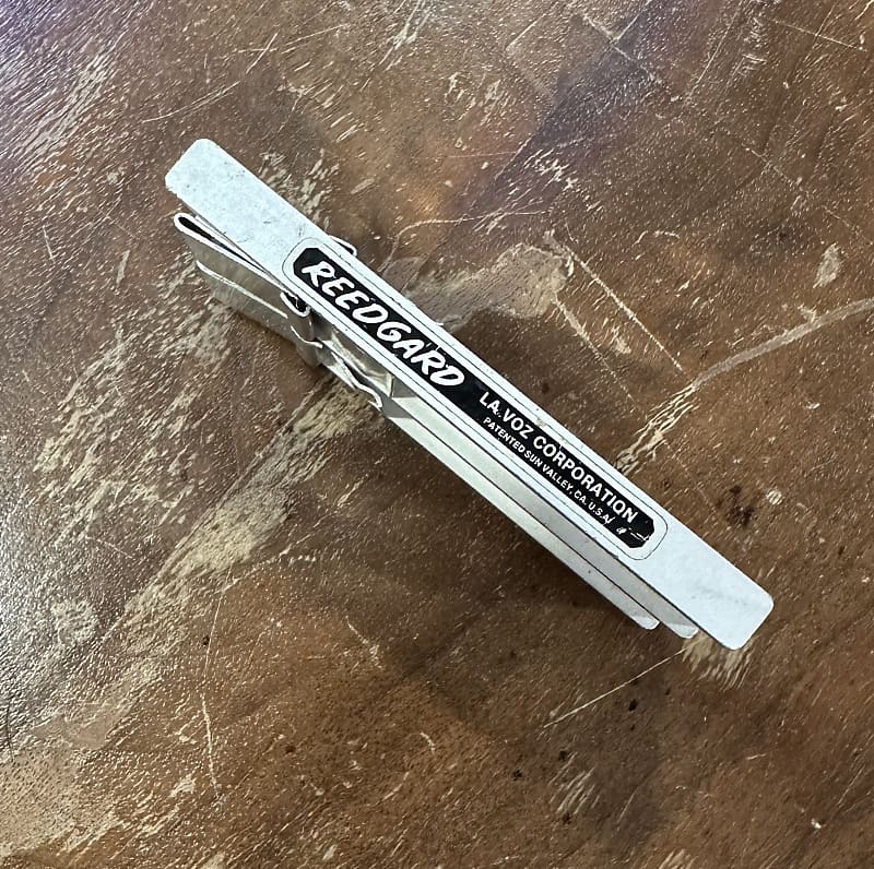 La Voz Aluminum reed holder 80s - Aluminum | Reverb