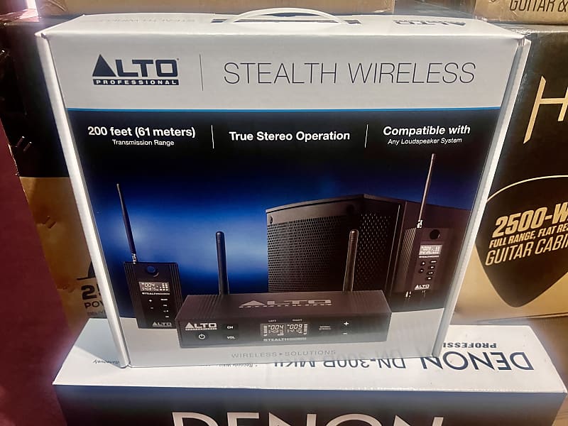 Alto Professional Stealth Wireless MKII Wireless PA System | Reverb