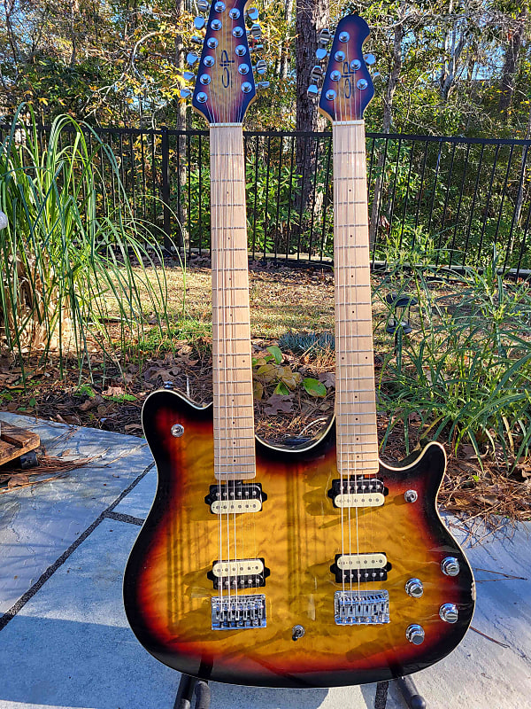 OLP MM1 612 Double Neck Circa Yr. 2000 - Tobacco Sunburt | Reverb
