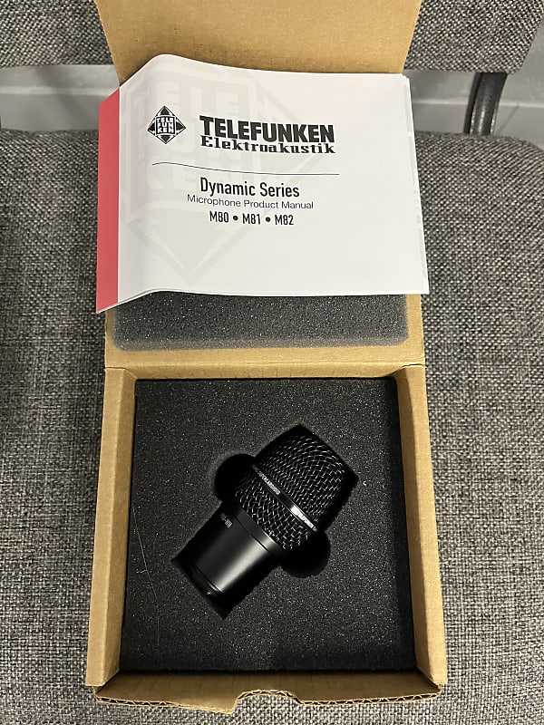 Telefunken M80-WHB Wireless Supercardioid Microphone Capsule | Reverb