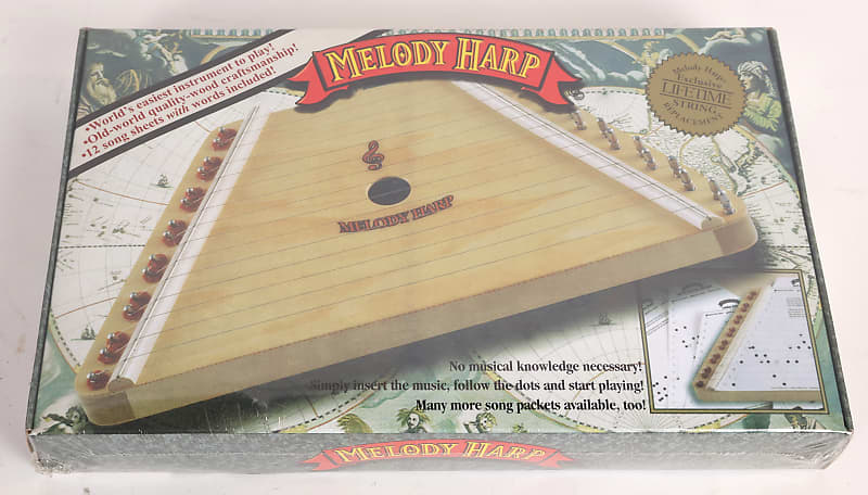 Melody Harp Trophy Music Co. With Tab Sheets Musical | Reverb