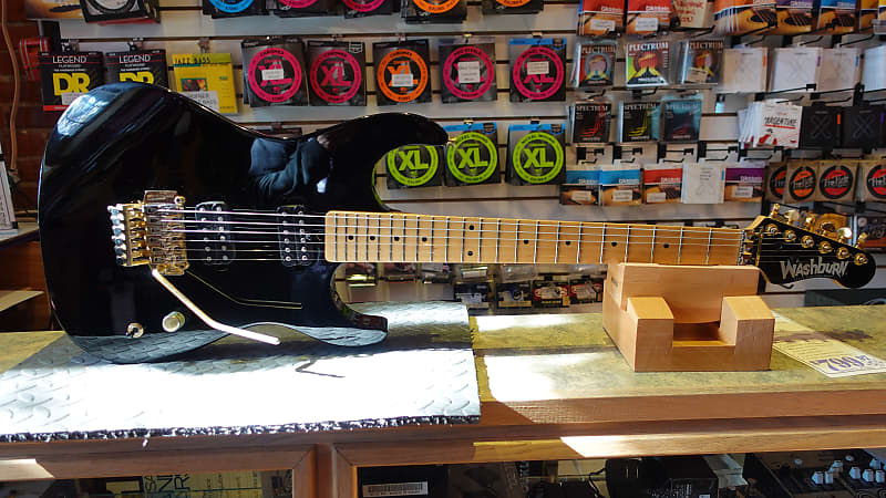 Washburn SS40 Steve Stevens 1992 - Black | Reverb