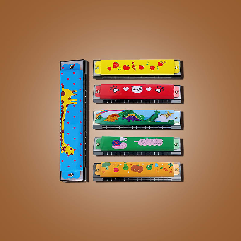 6 Pcs Harmonica for Kids Birthday Party Favor Musical | Reverb