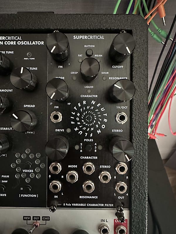 Supercritical Synthesizers Neutron Flux Filter 2021 - Black | Reverb