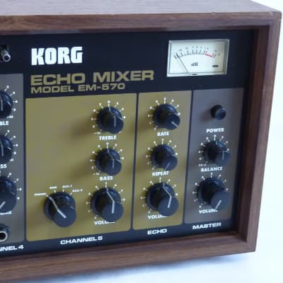 Korg EM-570 Echo Mixer - serviced | Reverb