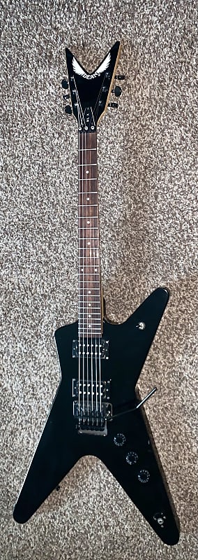 Dean ML X electric guitar floyd rose Black | Reverb