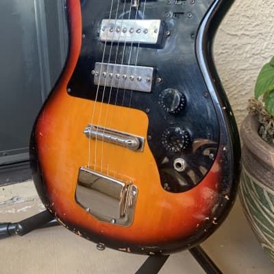 Harmony Fretless 1970’s - Sunburst | Reverb