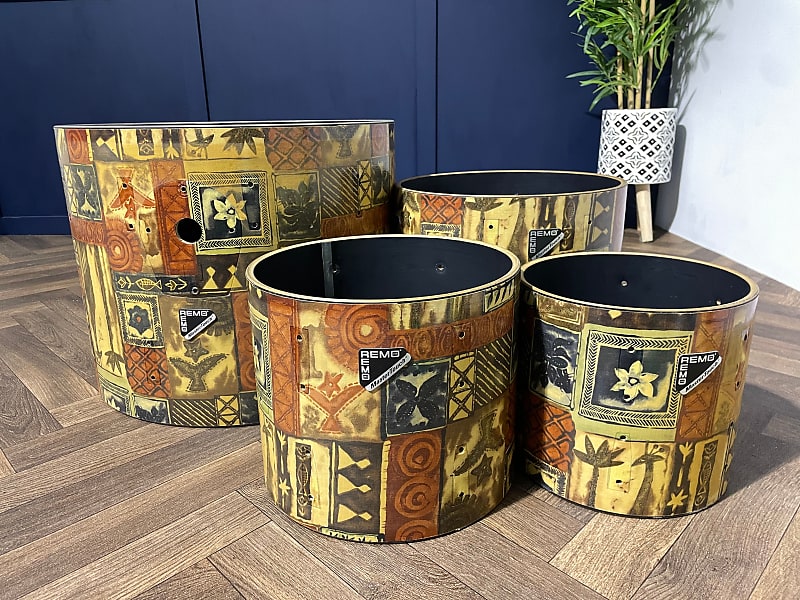 Remo Master Touch Acousticon Drum Shell Set x4 / Bare Wood | Reverb