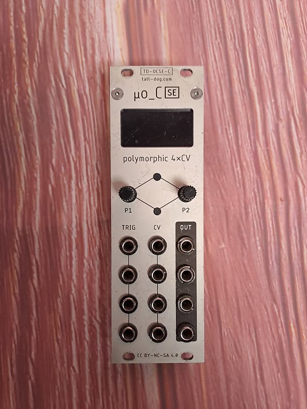 Tall Dog uo_C Polymorphic CV Generator - Silver | Reverb