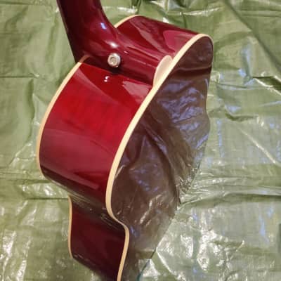 Epiphone 1963 Reissue EJ-45 WR Wine Red Acoustic Guitar | Reverb