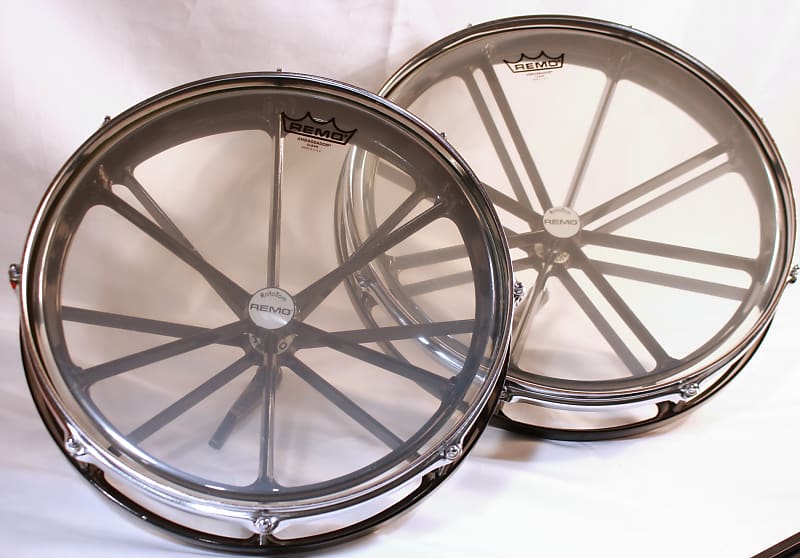 Remo RotoTom 14" & 16" Set w/ AD10 Adapter and Track | Reverb