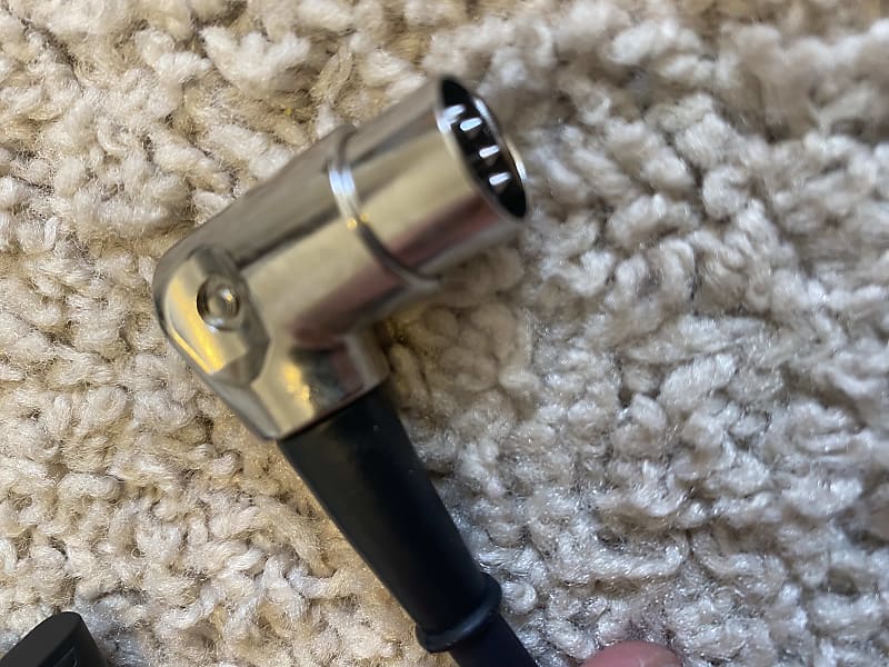 Disaster Area Designs 8" adjustable right angle MIDI cable | Reverb