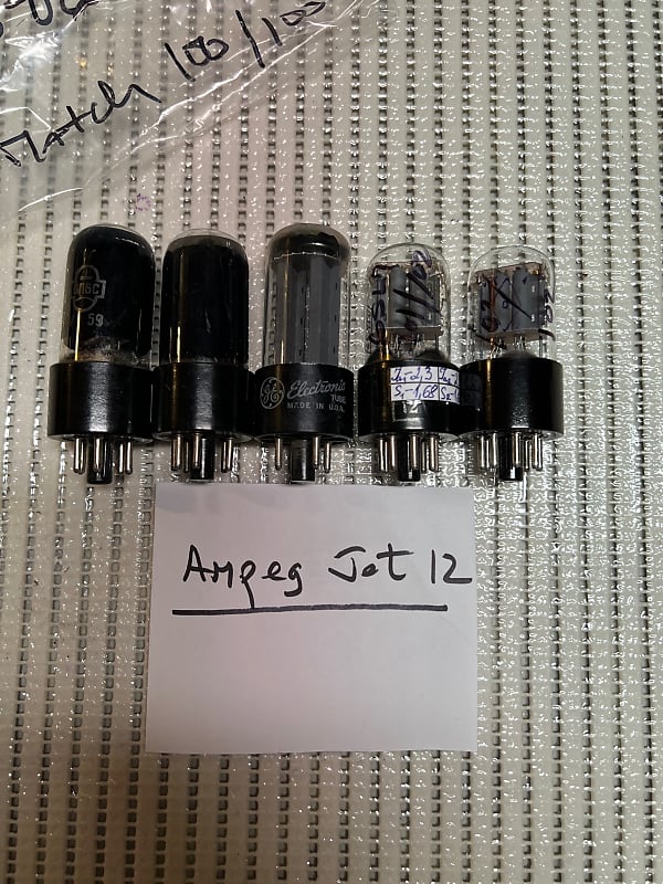 Ampeg Jet J12 Vintages tubes package | Reverb