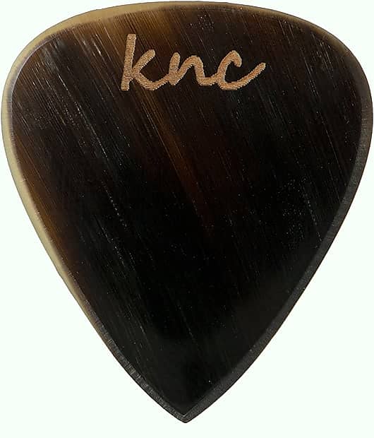 KNC Picks Buffalo Horn Standard Heavy Guitar Pick (2.5mm) | Reverb