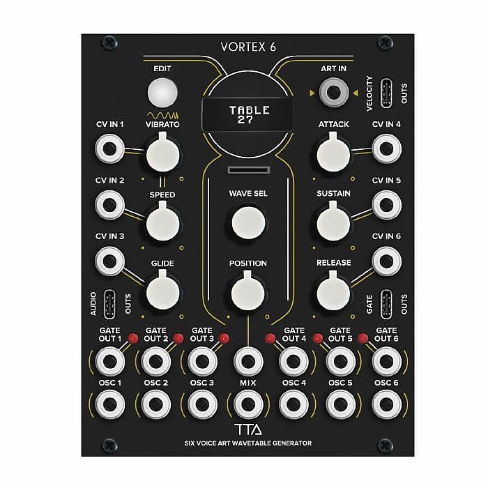 TipTop Audio Vortex 6 6-Voice ART Wavetable Generator | Reverb UK