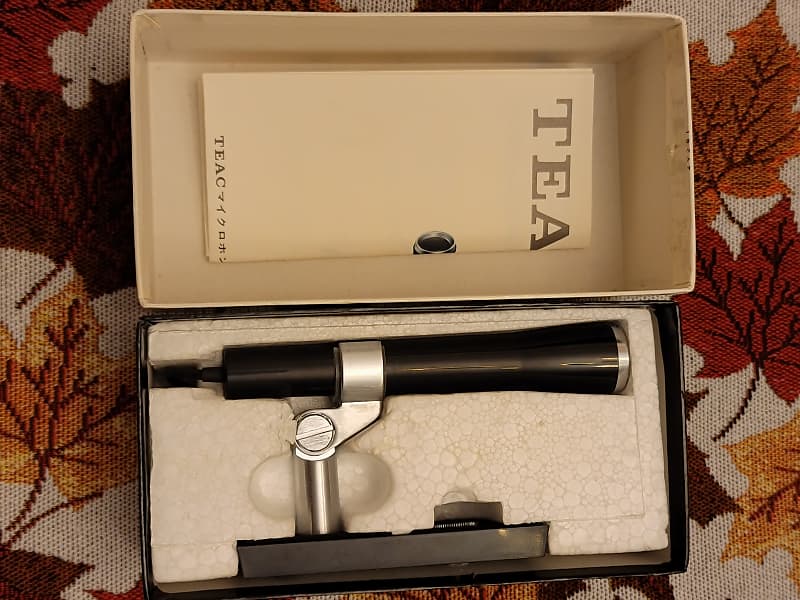 Vintage 1970s TEAC MC-106 Dynamic Microphone | Made In Japan | Reverb