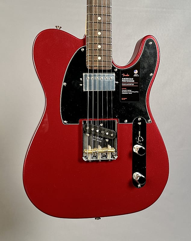 Fender American Performer Telecaster - Aubergine | Reverb