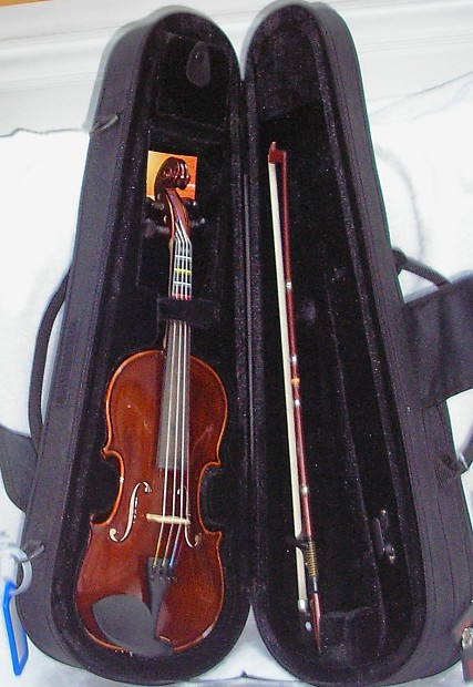 Klaus Mueller 1/4 Etude Model 110Q Violin with Protech Case | Reverb