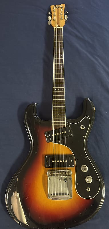 Jaguar Mosrite copy Late 60’s-early 70’s - Sunburst | Reverb