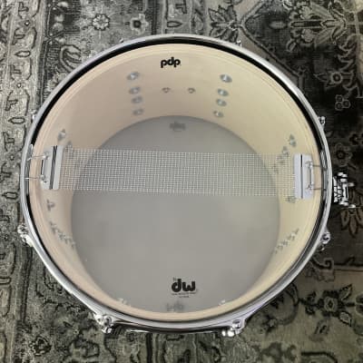 PDP Concept Series Maple Snare in Black Wax w/Chrome Hardware | Reverb