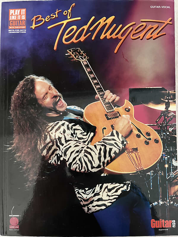 Ted Nugent - Best Of - Guitar tab / tablature Book | Reverb