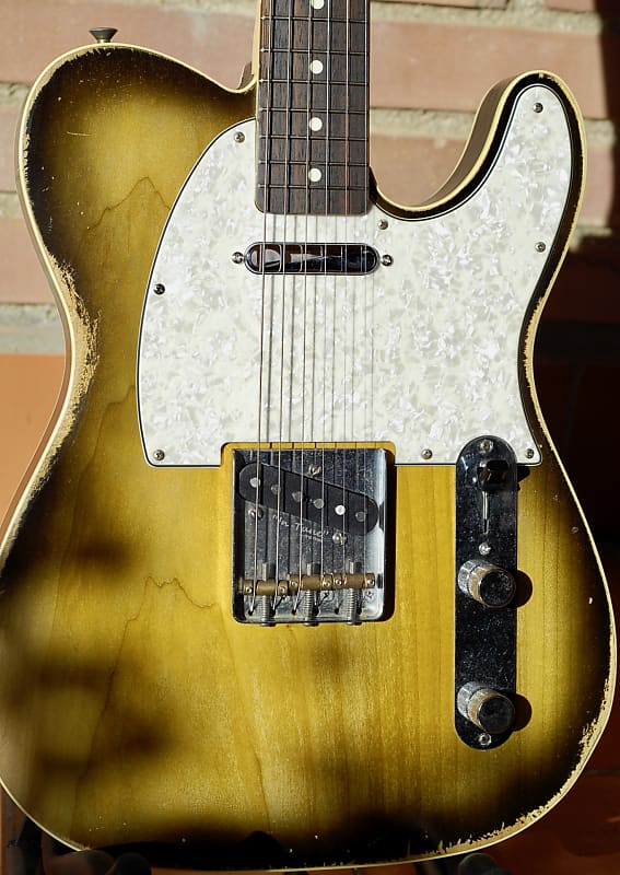 Telecaster´62 custom - 2 tones sunburst nitro relic | Reverb