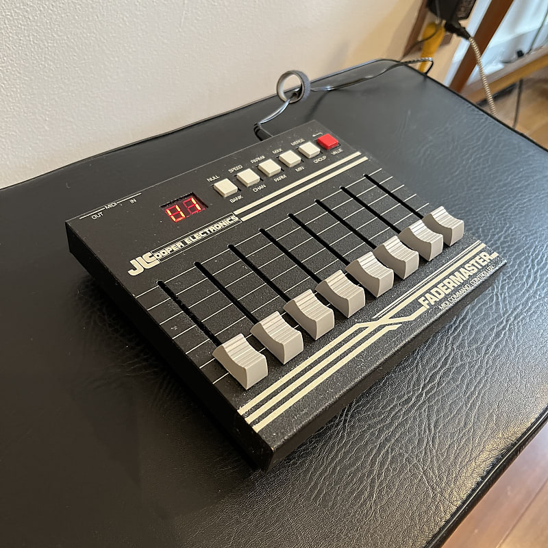 JL Cooper FaderMaster MIDI Controller w/ Power Adapter | Reverb