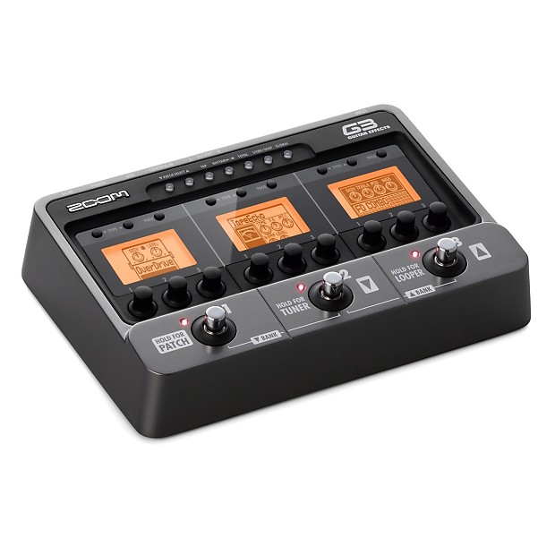 Zoom G3 Guitar Multi Effects Pedal Processor | Reverb UK