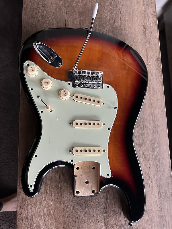 Unknown Stratocaster body - Sunburst | Reverb