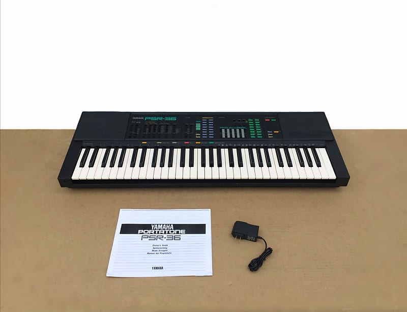 Yamaha PSR 36 Vintage FM Synthesizer Piano Keyboard | Reverb Canada