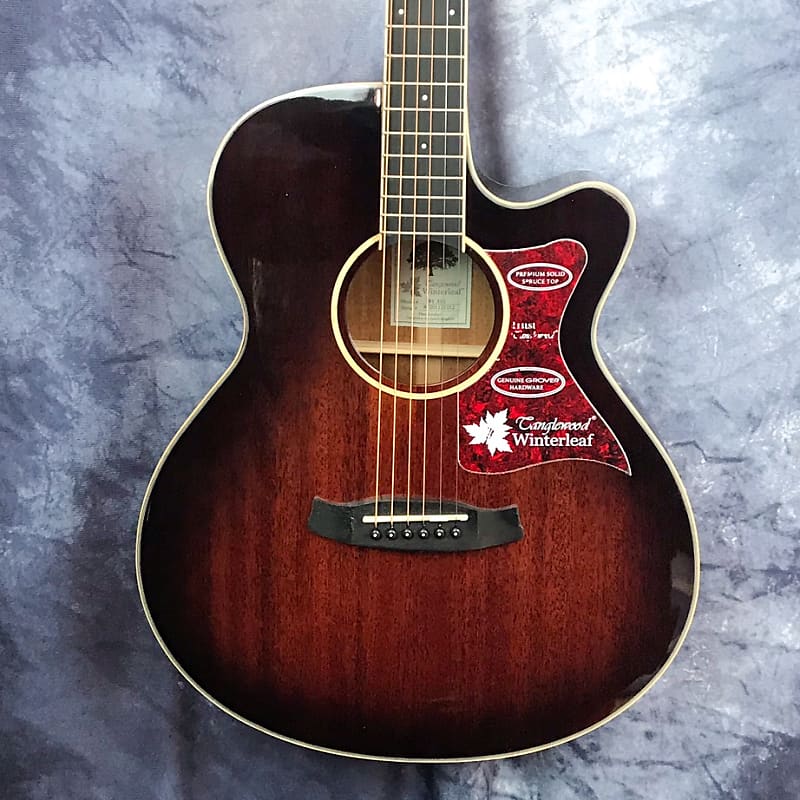 Tanglewood TW4 Winterleaf Super Folk Electro Acoustic, | Reverb