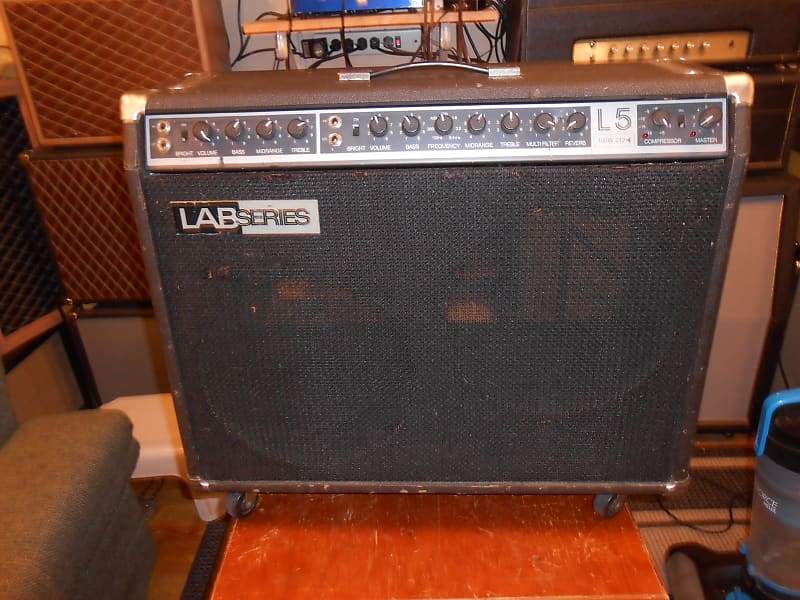 Norlin/ Lab Series L5 100 Watt Amplifier 1980s - Black | Reverb