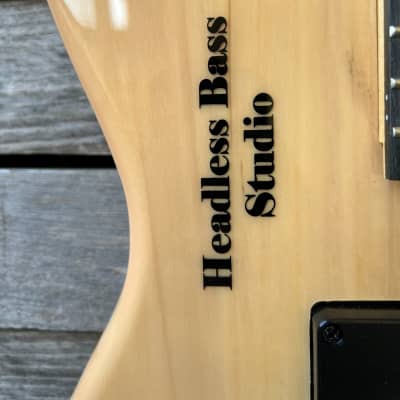 2023 Headless bass Studio Like steinberger riverhead Natural | Reverb