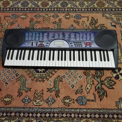 Casio CTK-451 Digital Keyboard 2000s Black | Reverb