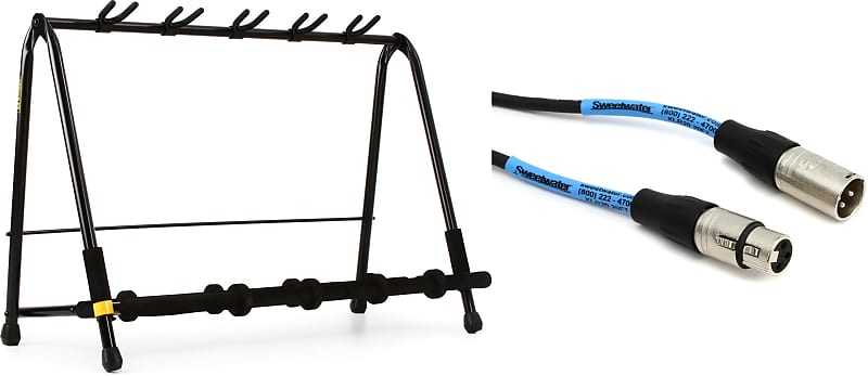 Hercules Stands GS525B Multi-guitar Rack for up to 5 Guitars | Reverb