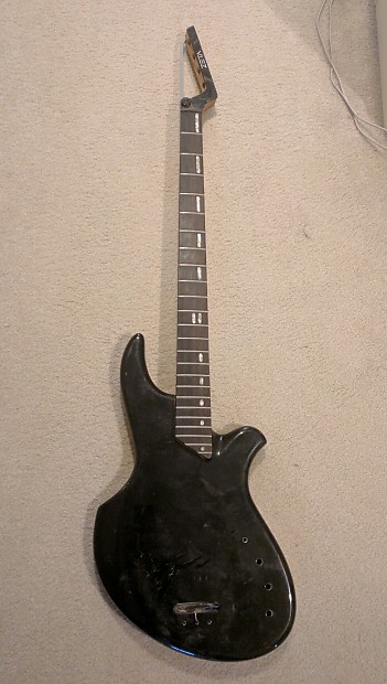 Zeta Prism Godin Z1 4 String Bass Guitar Neck & Body Black | Reverb