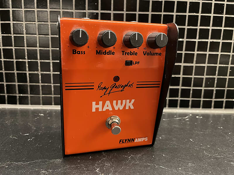 Flynn Amps Rory Gallagher Hawk Treble booster - Orange | Reverb