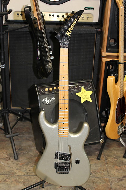 Kramer 100st 1980"s Silver | Reverb