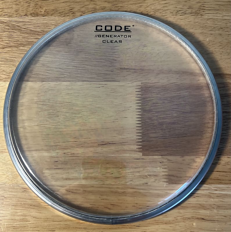Code Drum Head 8” Generator Clear | Reverb